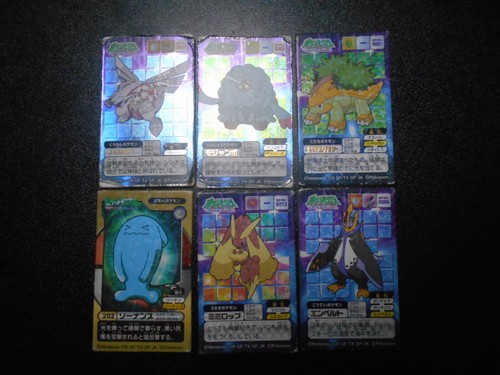 Pokemon Holo Mini Menko Card 6 SET Palkia Tangrowth Wobbuffet etc #1464 ...