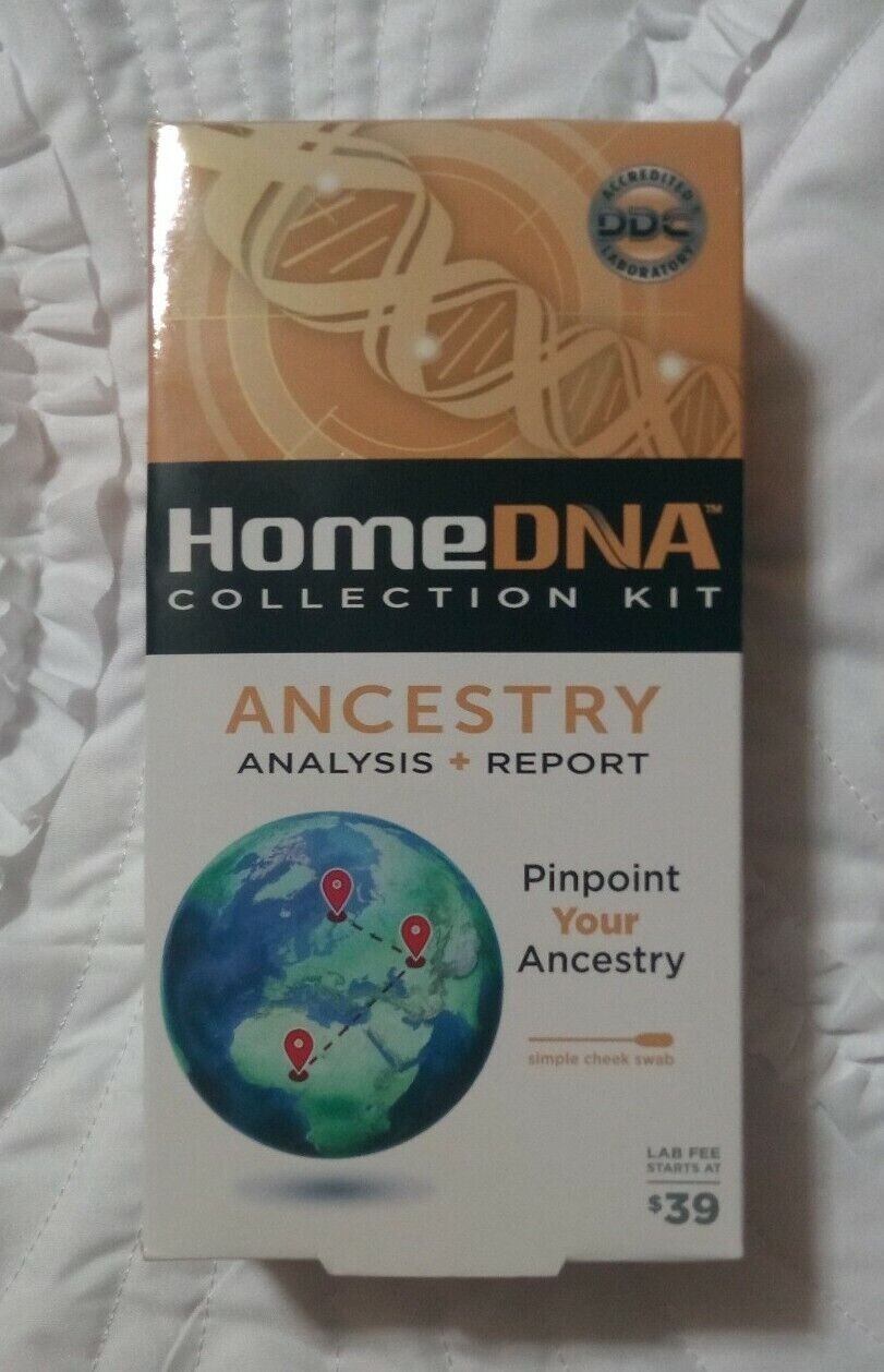HOME DNA COLLECTION KIT ANCESTRY ANALYSIS + REPORT PINPOINT YOUR ...