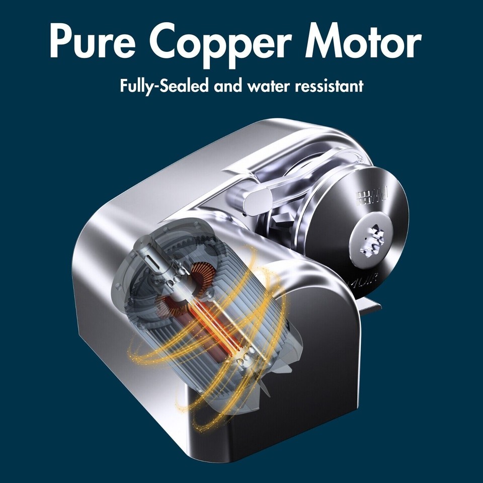 Muir H900 Marine Anchor Winch Windlass 26' to 39' vessels 900W FREE ...