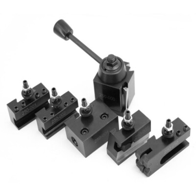 Quick Change Tools Kit steel Tool Post Holder Tool Holder for Lathe ...