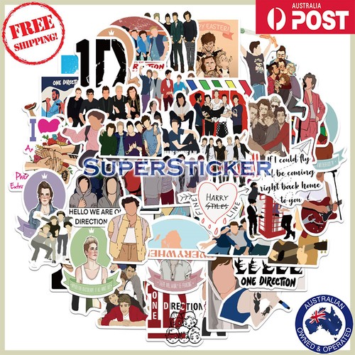 50pcs One Direction Stickers 2 Boy Bands Liam Payne Vinyl Phone Book ...