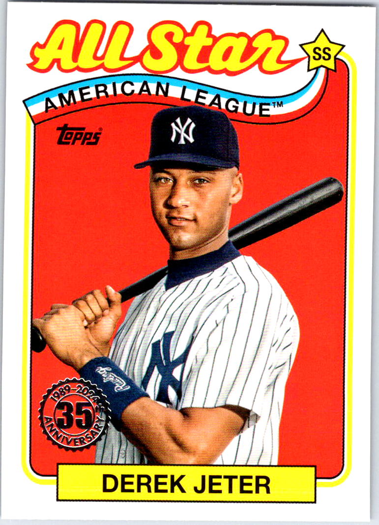 DEREK JETER 2024 Topps Series 2 1989 ALL STAR Yankees 89ASB-7 | eBay