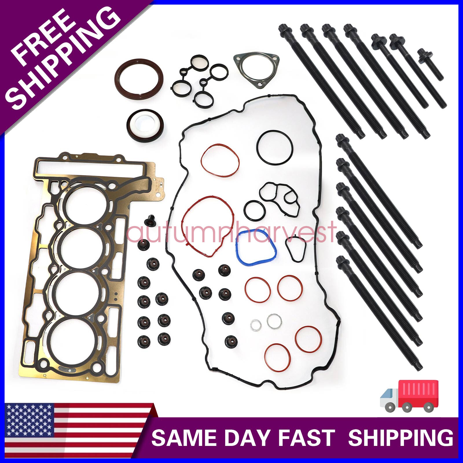 Head Gasket 1.20mm Thick Bolts Set for 07-12 Mini Cooper R56 R55 R56 1 ...