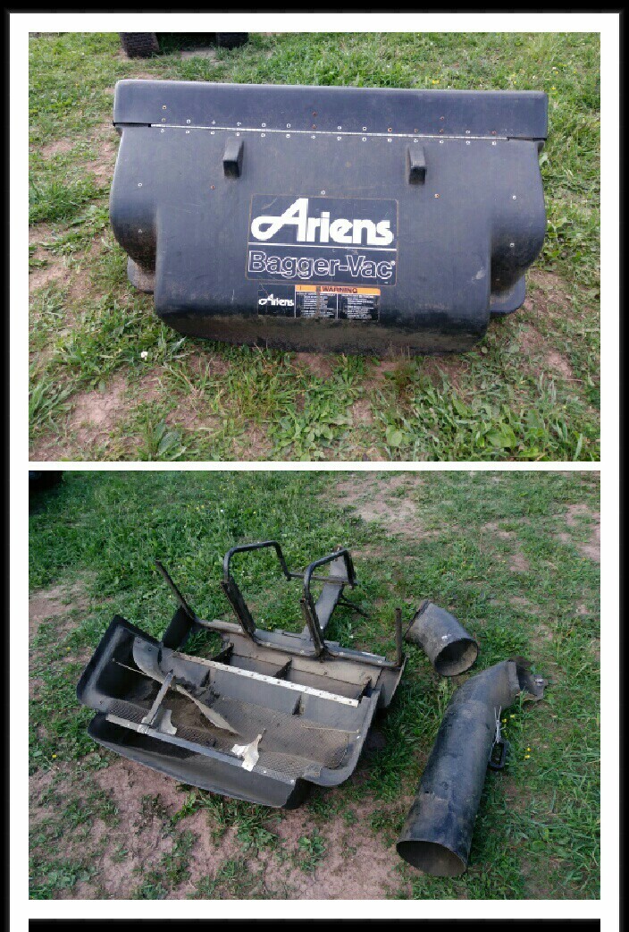 MAKE AN OFFER! Ariens Bagger Vac Grass Catcher Tube Vacuum 836008 1440 ...