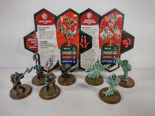 Heroscape Shades and Orcs Complete - Wave 6 Dawn of Darkness Heavy ...