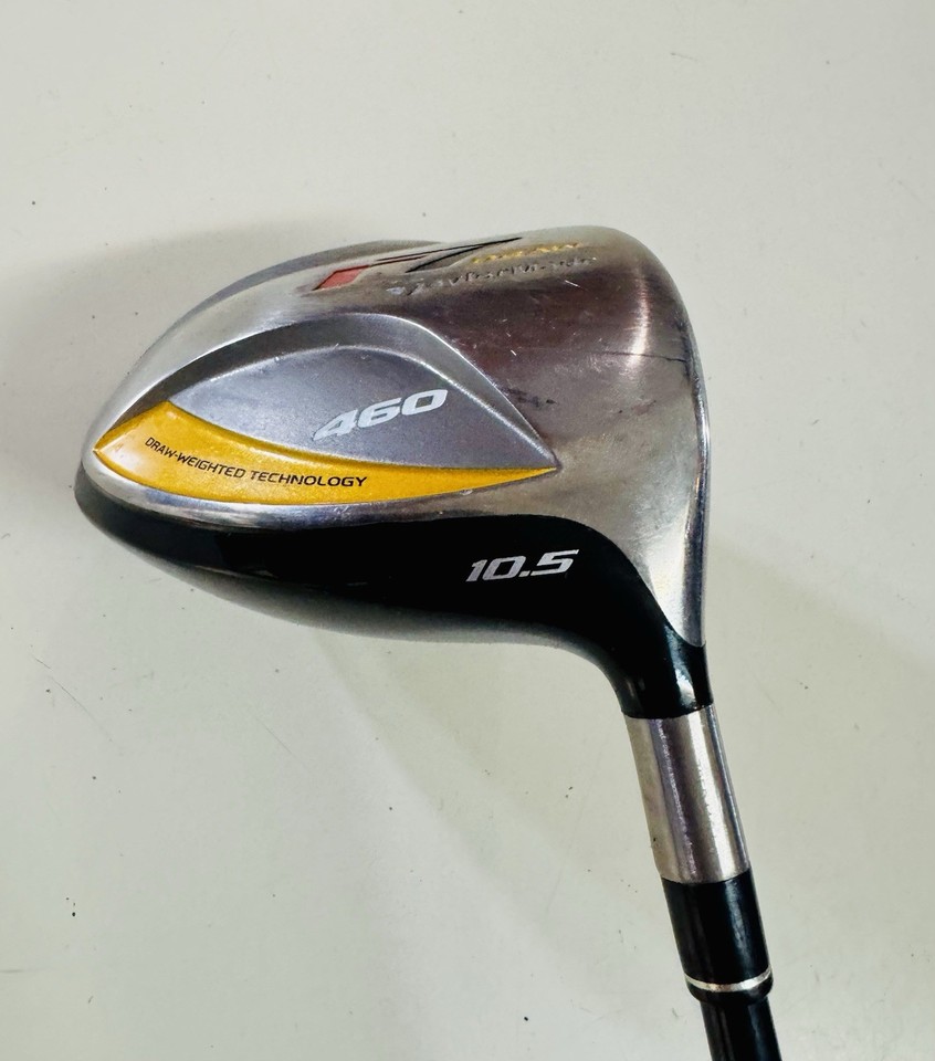 TAYLORMADE R7 460, DRAW 10.5 DEG. DRIVER, REAX 55g REGULAR FLEX ...
