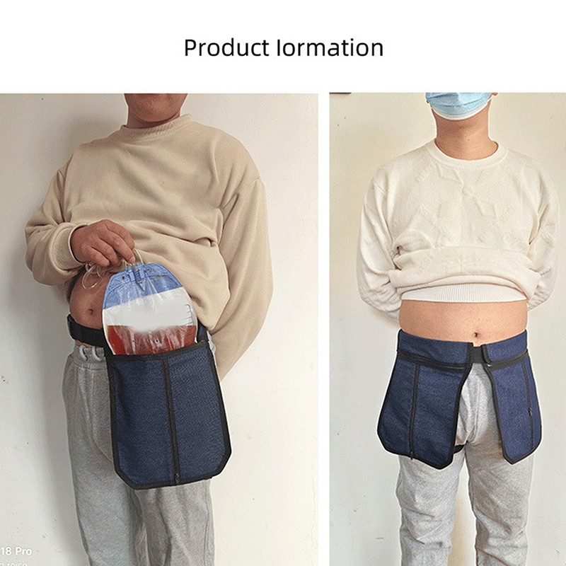 Ostomy Colostomy Waist Urostomy Pouch Bag Colostomy Care Washable ...