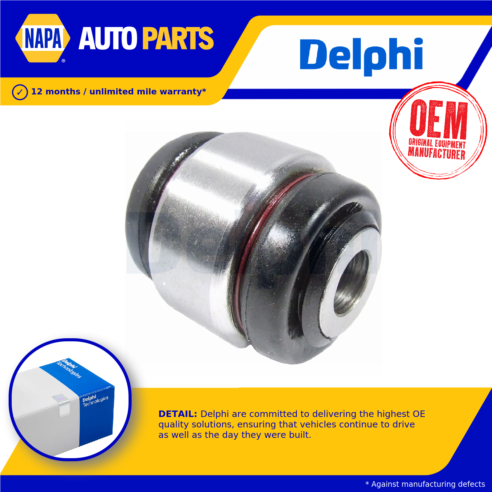 Axle Beam Mount fits BMW 116D 1.5D 1.6D 2.0D 2008 on Suspension Delphi ...