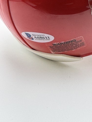 Derrick Thomas Signed Autographed Mini Helmet Kansas City Chiefs ...