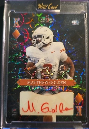 🔥 Matthew Golden Autographed 2024 5 Card Draw 1/1 – Green Bay Packers 🔥 ...