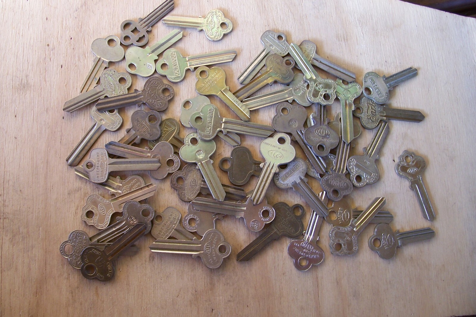 Vintage Lot of UNCUT KEYS MIXED LOT OF 50 KEYS | eBay