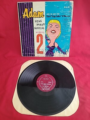 Adam Stag Party Number 2 Terri Cup Cake O'Mason LP Vinyl Record Album ...