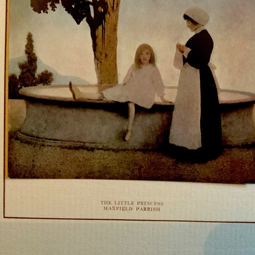 Maxfield Parrish “The Little Princess” Original Print From 1912 Jansen ...