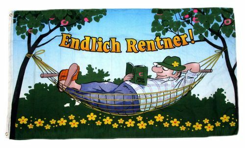 Fahne / Flagge Endlich Rentner 60 x 90 cm | eBay.de