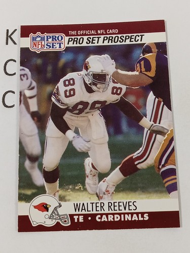 1990 Pro Set NFL #747 Walter Reeves Phoenix Cardinals | eBay