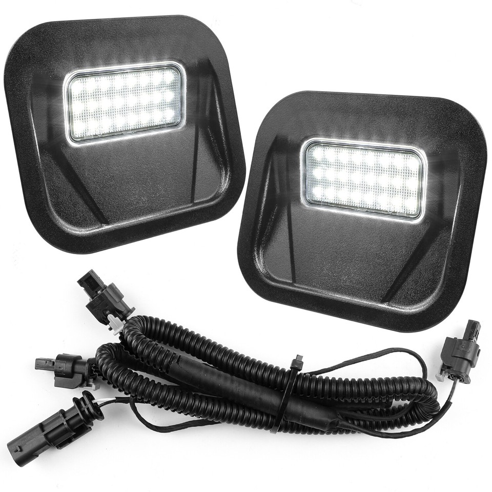 4Pcs MultiPro Bed Tailgate Step Light For GMC Sierra Silverado 19-2025 ...