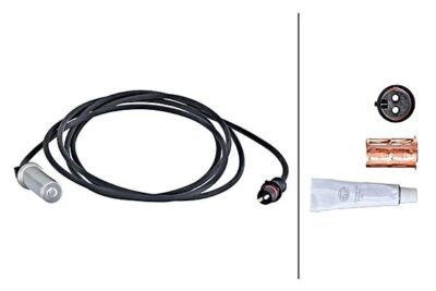 Rear Wheel Speed Sensor HELLA Fits IVECO Stralis Trakker I 02-12 ...