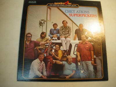 CHET ATKINS Superpickers RCA APD10329 Quad LP | eBay