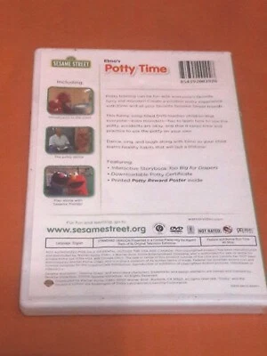 Sesame Street ELMO'S Potty Time dvd | Grelly USA