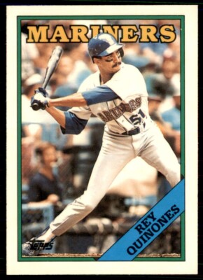 1988 Topps TIFFANY Rey Quinones 2 Seattle Mariners #358 | eBay
