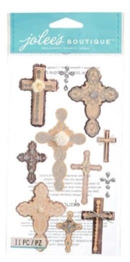 Cross Crosses Christian Catholic Faith Church Belief Jolee's Glitter ...