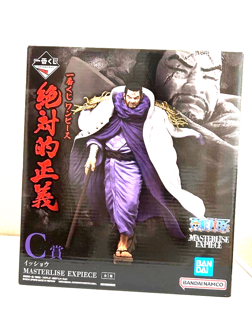 BANDAI ONE PIECE Fujitora Issho MASTERLISE EXPIECE figure Ichiban kuji ...