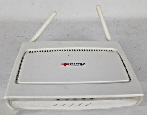 Telecom Italia Modem Router ADSL2+ Wifi N P.DG A4001N 4 Ethernet Ports ...