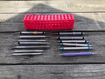 Lot of 13 Dental Instruments - Hu-Friedy - Banditt - Patterson - Henry ...