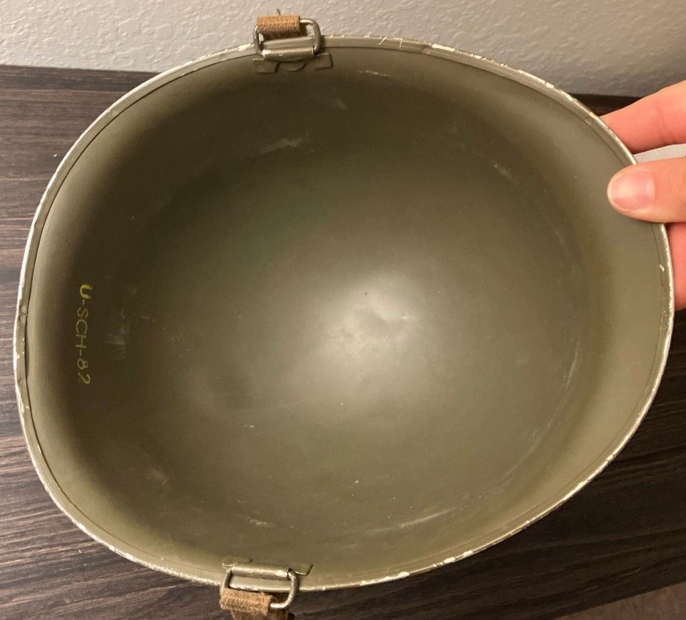 Original Austrian Cold War Era US M1 Helmet Clone U-SCH-82 | eBay