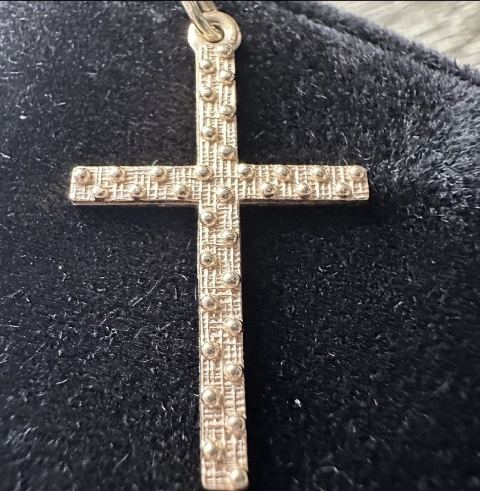 9ct Yellow Gold Cross | eBay UK