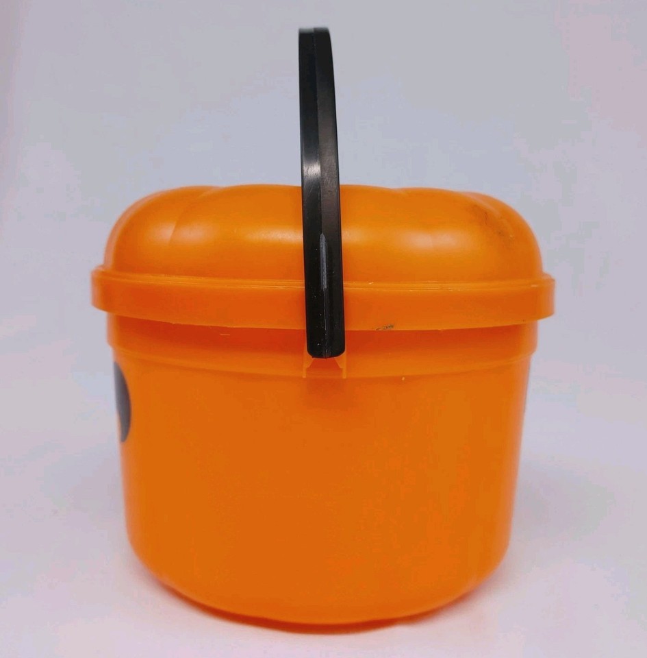 Vintage 1986 McDonald's Halloween McBoo Pumpkin Trick or Treat Pail ...