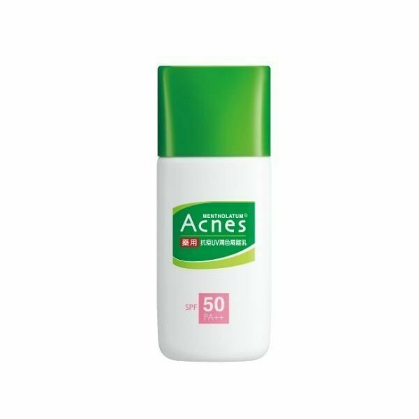 Mentholatum Acnes Medicated Sunscreen UV Tinted Milk SPF50 PA++ (30g ...