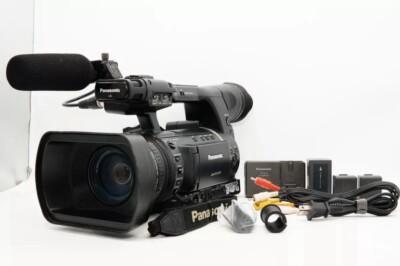 NEAR MINT Panasonic AG-AC160A AVCCAM 1/3” HD Camcorder a Lot Bundle | eBay