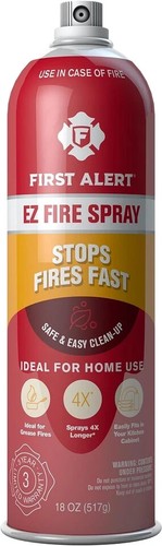 First Alert EZ Fire Spray Extinguishing Aerosol 18 Fl Oz Pack of 1 | eBay