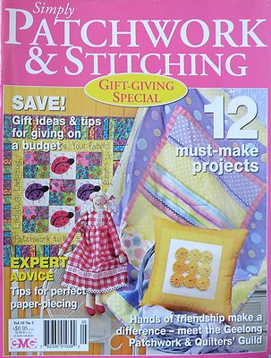 Patchwork & Stitching Magazine Vol 10 No 5 - 20% Bulk Magazine Discount ...