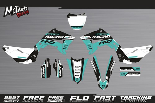 Graphics Kit POLISPORT RESTYLE for Honda CR 125 R 2002 - 2007 Decals ...