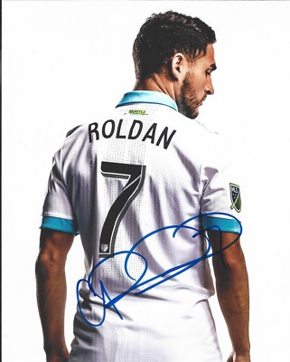 CRISTIAN ROLDAN AUTOGRAPH SIGNED 8X10 PHOTO SEATTLE SOUNDERS FC COA | eBay