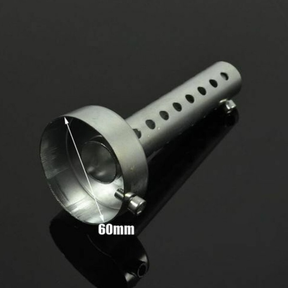 2PC Long Motorcycle Exhaust Can Muffler Insert Baffle DB Killer ...