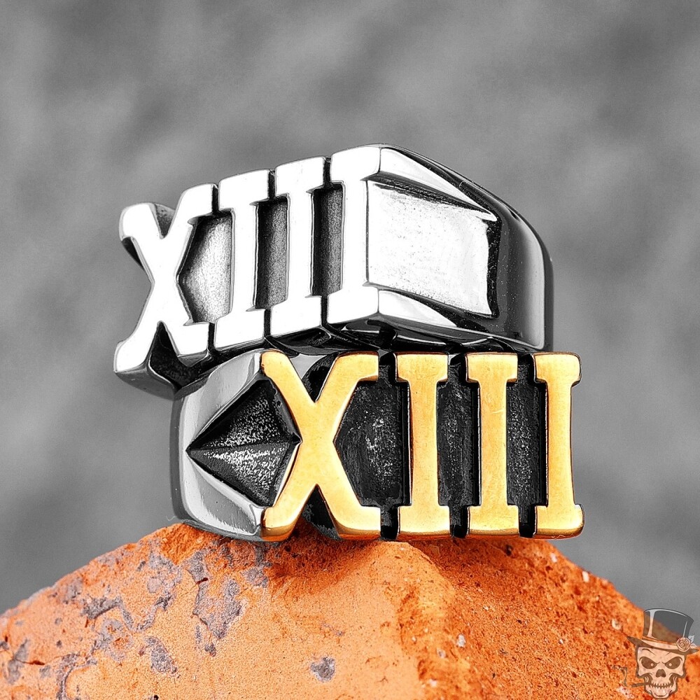 13 Roman Numeral Logo