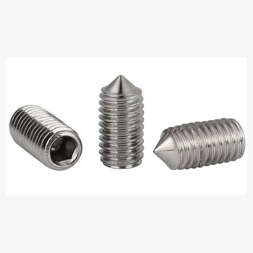 M3~M10 316 stainless steel Pointed set screw Hexagon socket screws ...