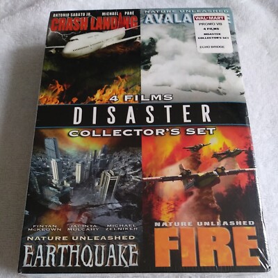 Disaster 4 Film Collector's Set - DVD - NEW. Earthquake Fire Avalanche ...
