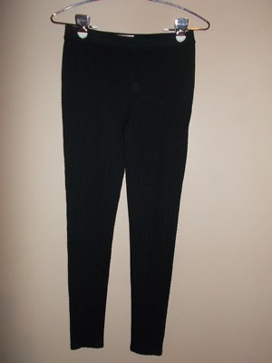 So Brand Womens Size M Black Jeggings Textured Fabric | eBay