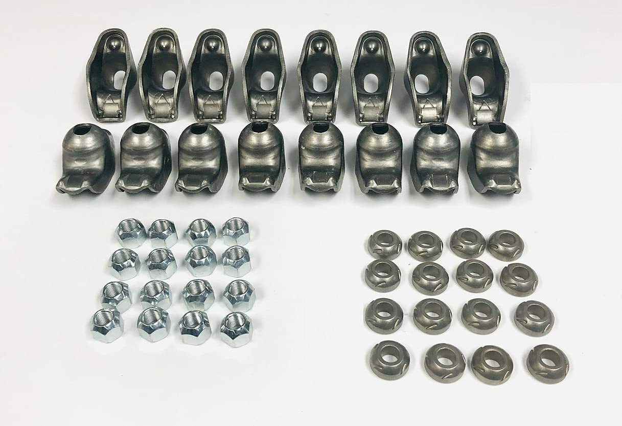 ROCKER ARMS Kit/16 1.5 1987-2002 Chevy 305 350 LT1 Vortec self-aligning ...