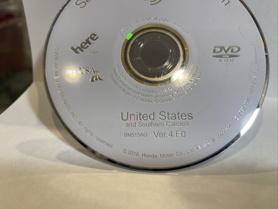 2006-2011 Honda Pilot GPS Navigation DVD U.S Canada Map 2017 Update | eBay
