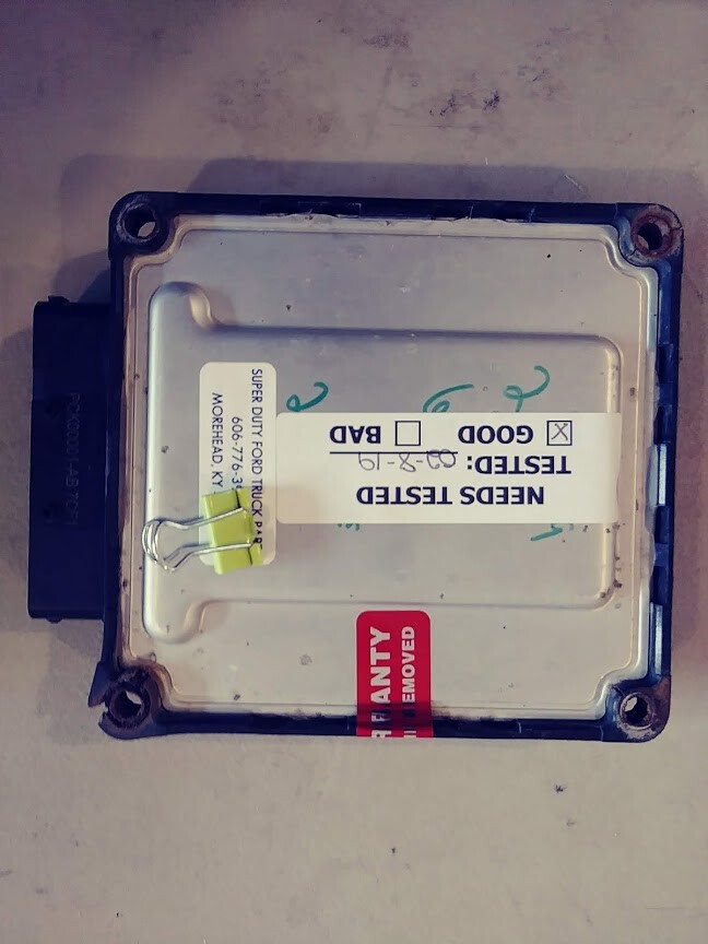 2008 08 FORD F250 F350 F450 6.4 Transmission Control Module TCM 8C3A ...