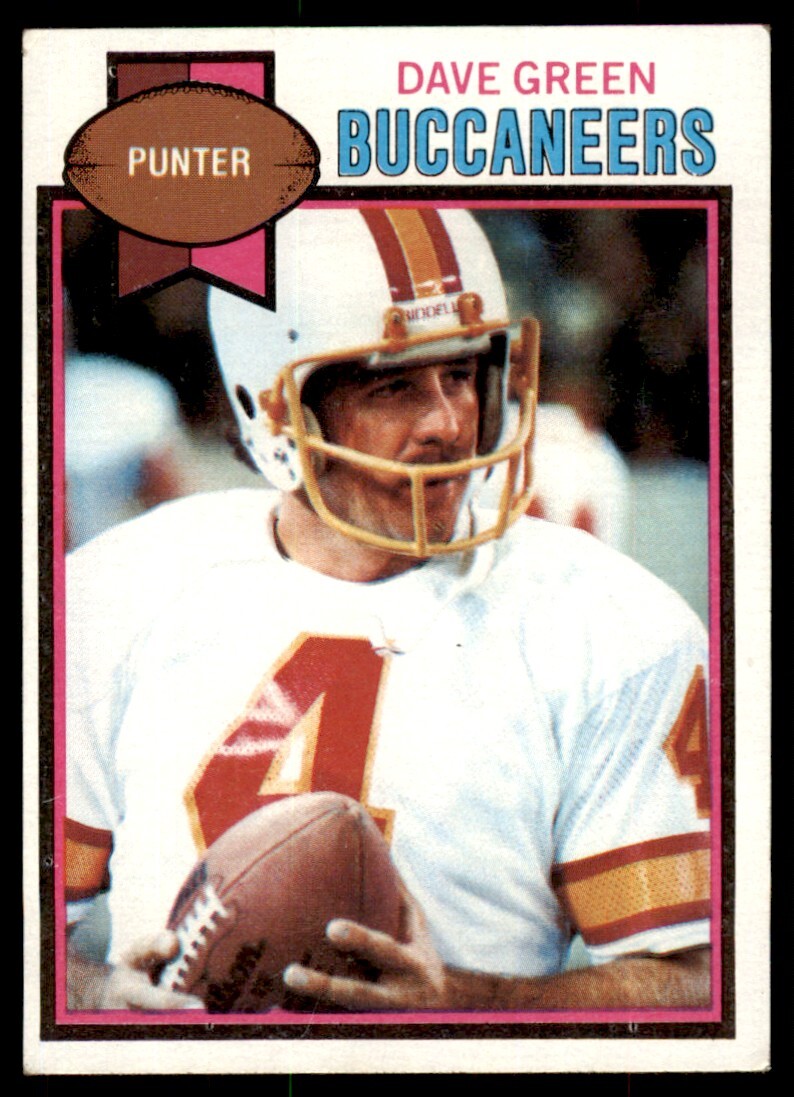 1979 TOPPS DAVE GREEN . TAMPA BAY BUCCANEERS #279 | eBay