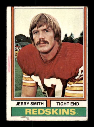 1974 Topps #6 Jerry Smith FAIR Redskins 561330 | eBay