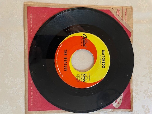 VTG 45 SINGLE VYNIL THE BEATLES Capitol bundle of 5 | eBay
