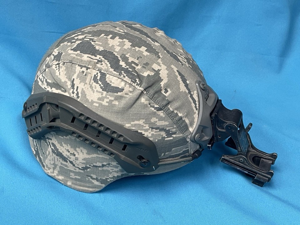Ballistic Helmet MSA Made In USA And Norotos NVG Mount | eBay