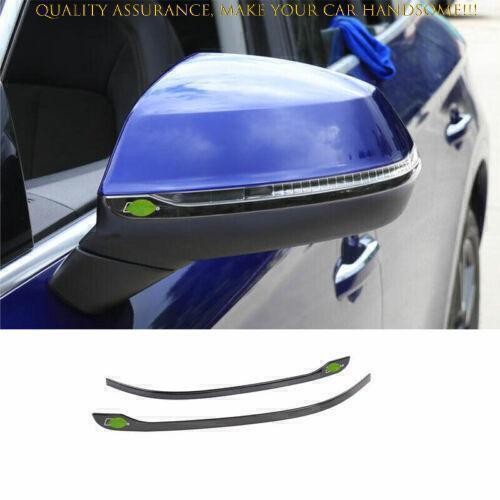 For Audi Q5 SQ5 2018-2024 Black Titanium Rear View Mirror Strip Molding ...